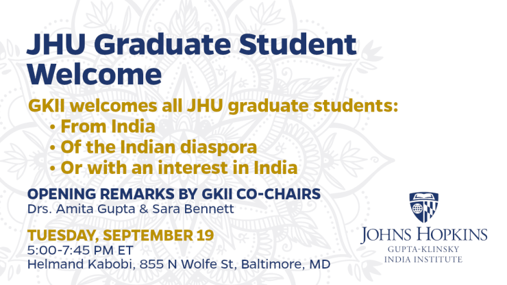 Gupta-Klinsky India Institute at Johns Hopkins University